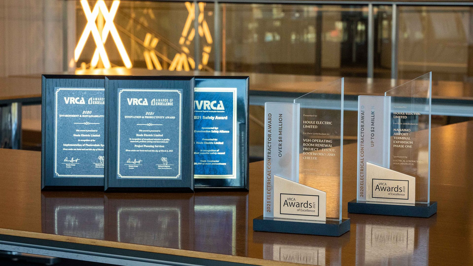 Houle | VRCA Award VRCA Awards of Excellence 2020/2021