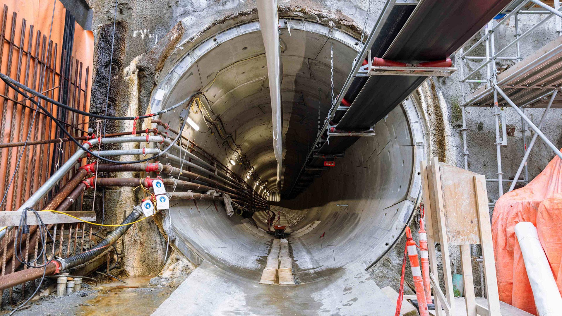 Broadway Subway Project - houle